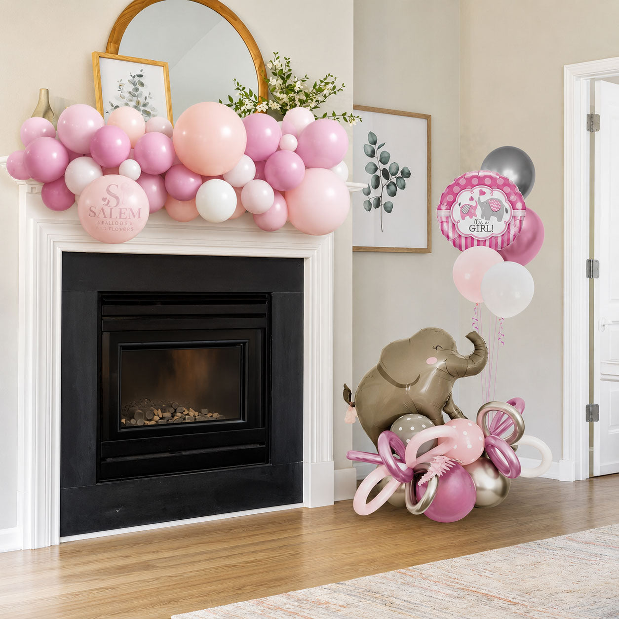 LOCAL BALLOON DECOR. SALEM OREGON. BALLOON AND FLOWER DELIVERY.