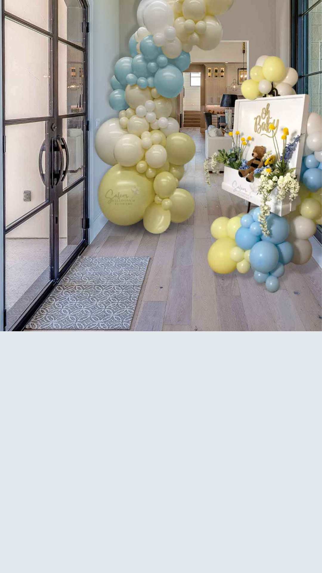 LOCAL BALLOON DECOR. SALEM OREGON. BALLOON AND FLOWER DELIVERY.