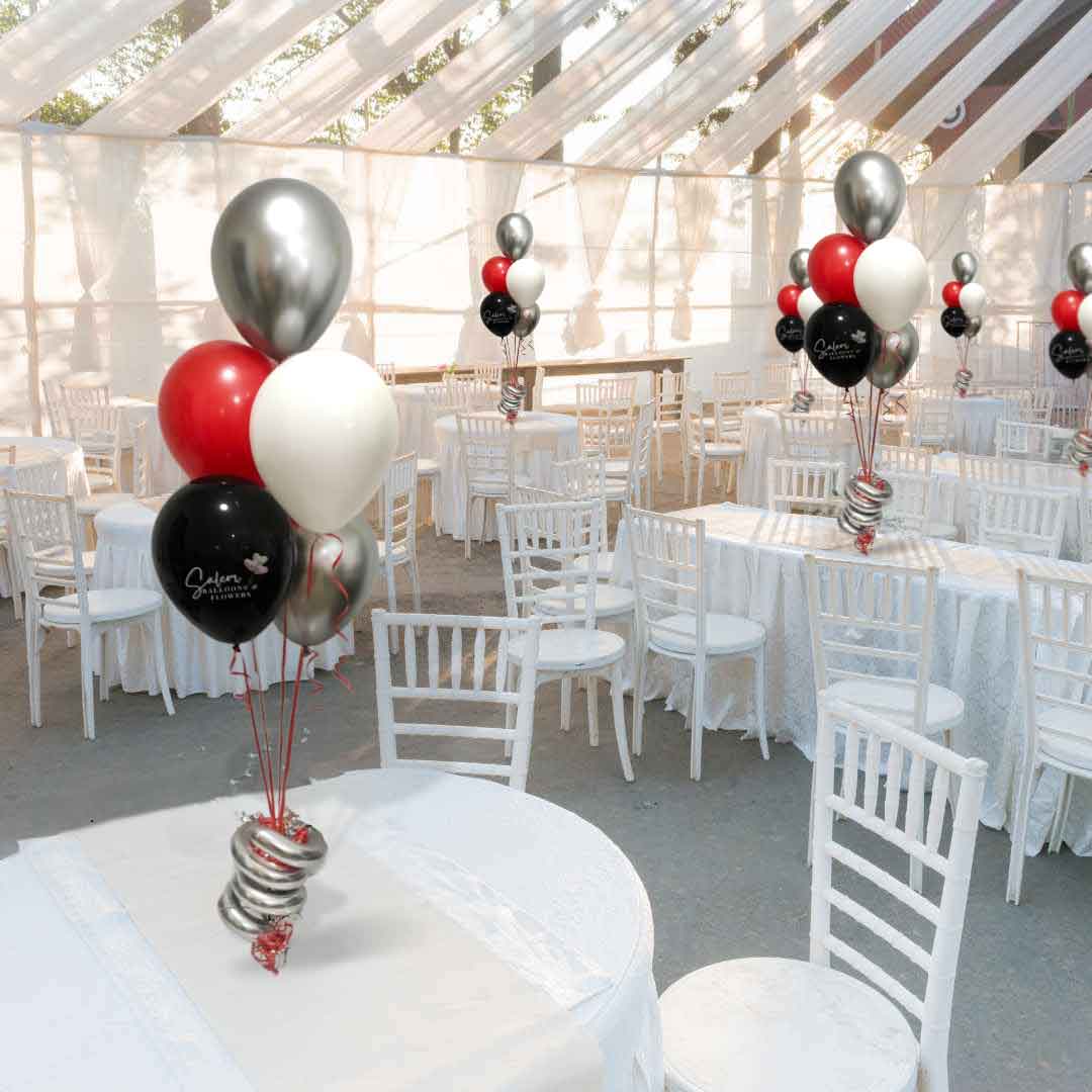 Helium Balloon Centerpiece Ideas Unique New Year's Eve Decoration